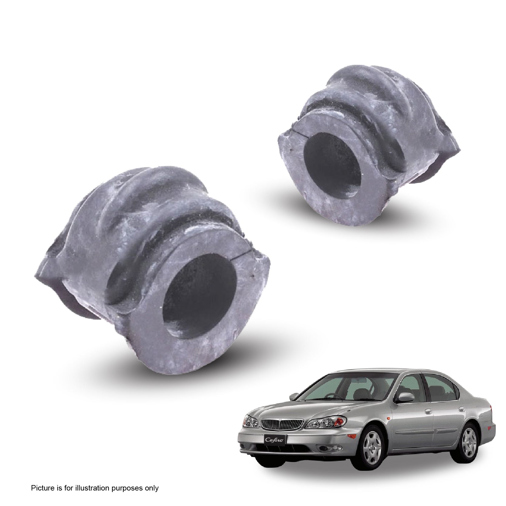 Kawz Auto Front Stabilizer Bar Bush Nissan Cefiro A33 (2002-2009) – amb ...