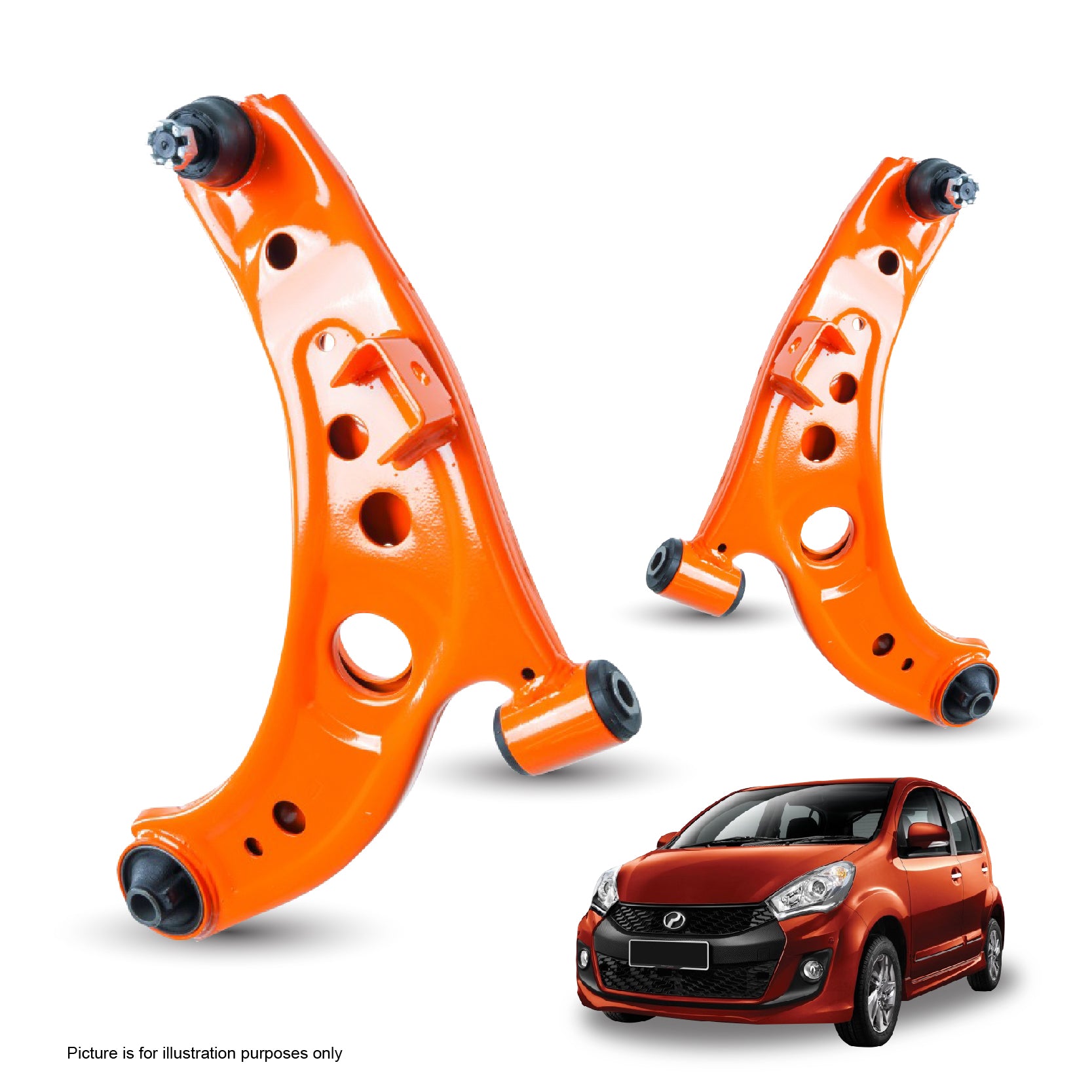 Control Arm Perodua Myvi Lagi Best (2011-2017) – AMB. Lower Arm ...