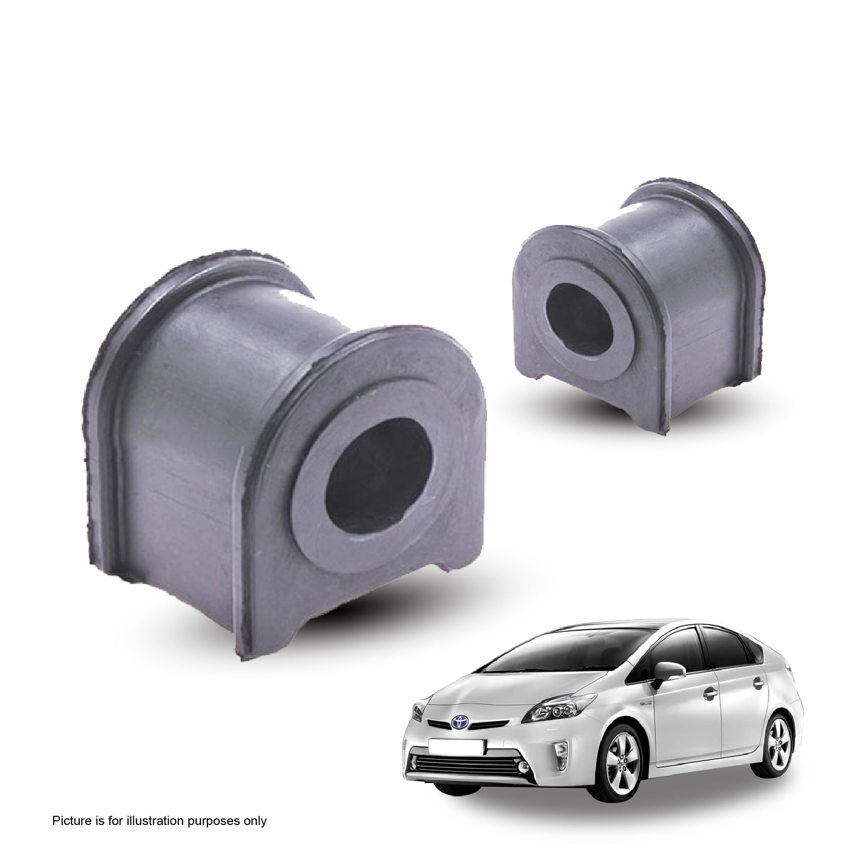 Kawz Auto Front Stabilizer Bar Bush Toyota Prius C (2012-2014) – amb-store