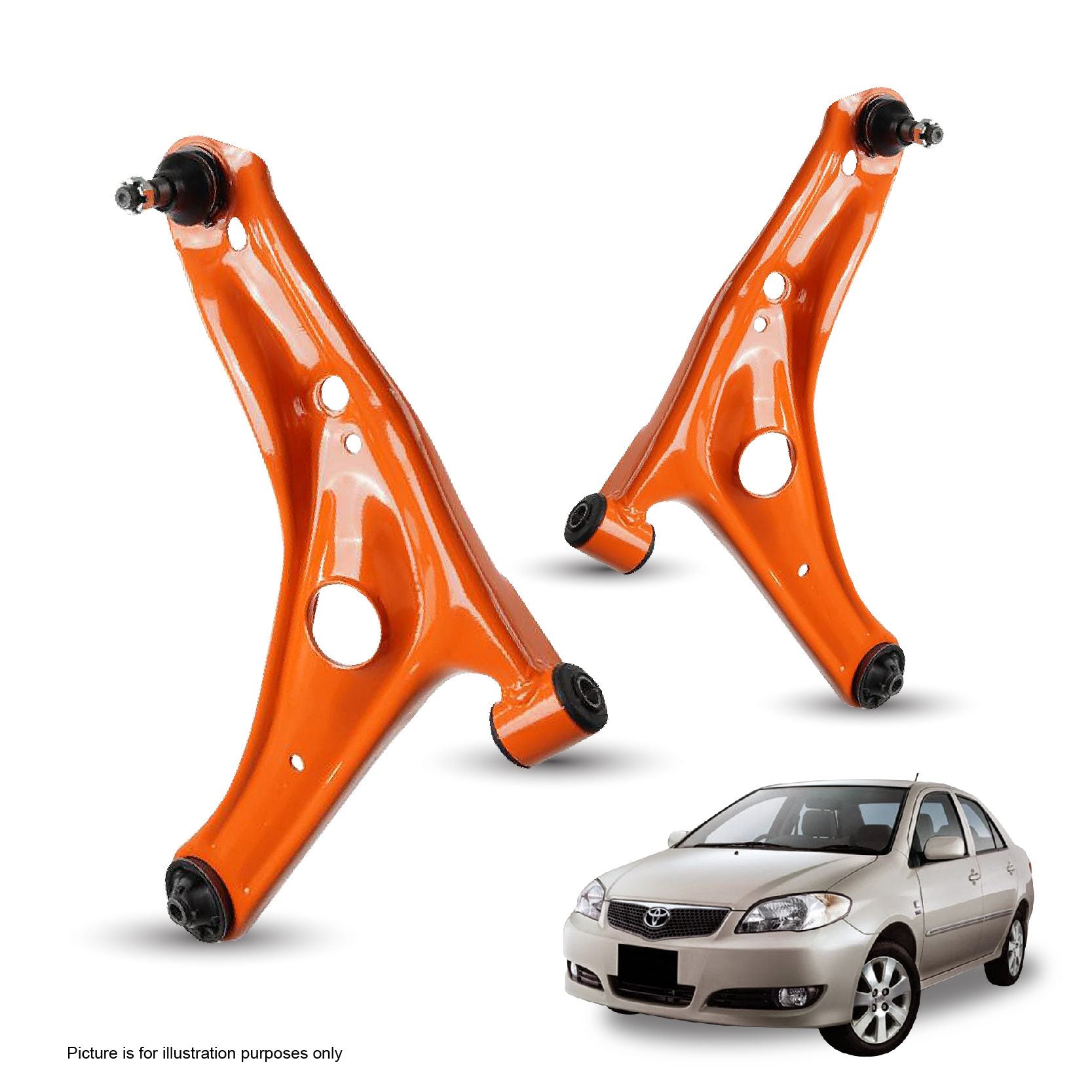 Front Lower Arm Toyota Vios NCP42 (2002-2007) – amb-store